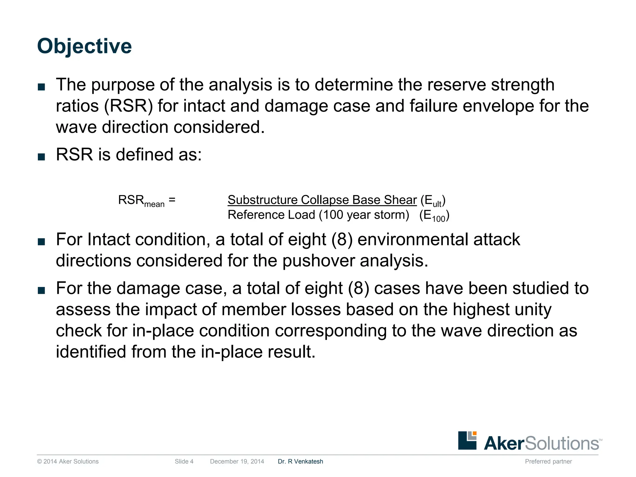 PUSHOVER ANALYSIS PROCEDURE FOR OFFSHORE STRUCTURES | PPTX