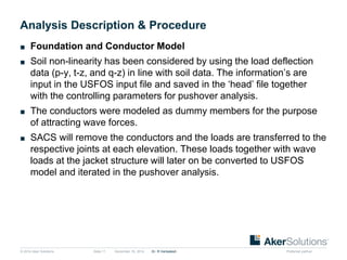 PUSHOVER ANALYSIS PROCEDURE FOR OFFSHORE STRUCTURES | PPTX