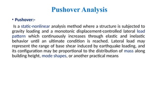 Pushover Analysis for building structures.pptx