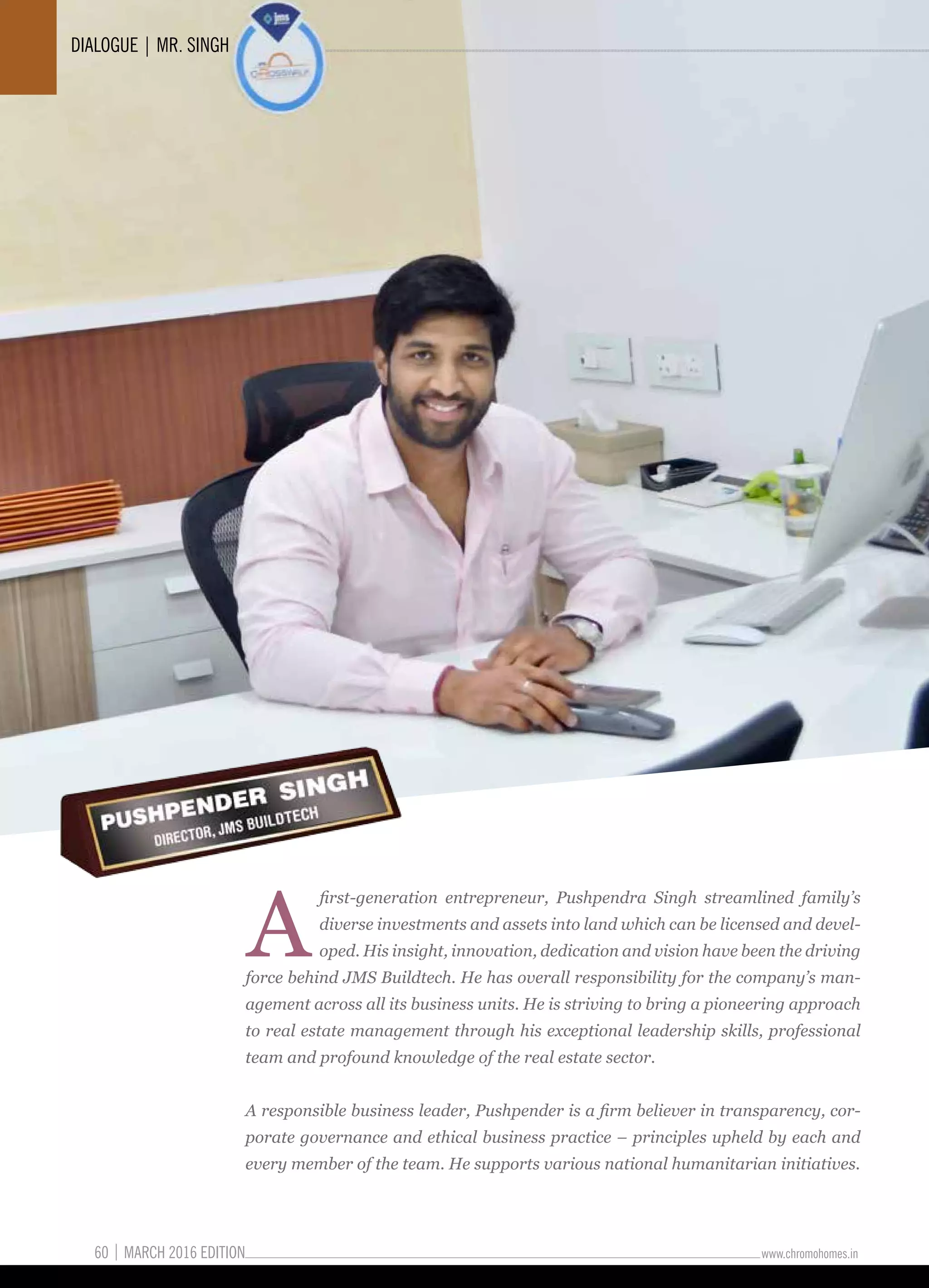 Pushpender Singh, JMS Buildtech, | PDF