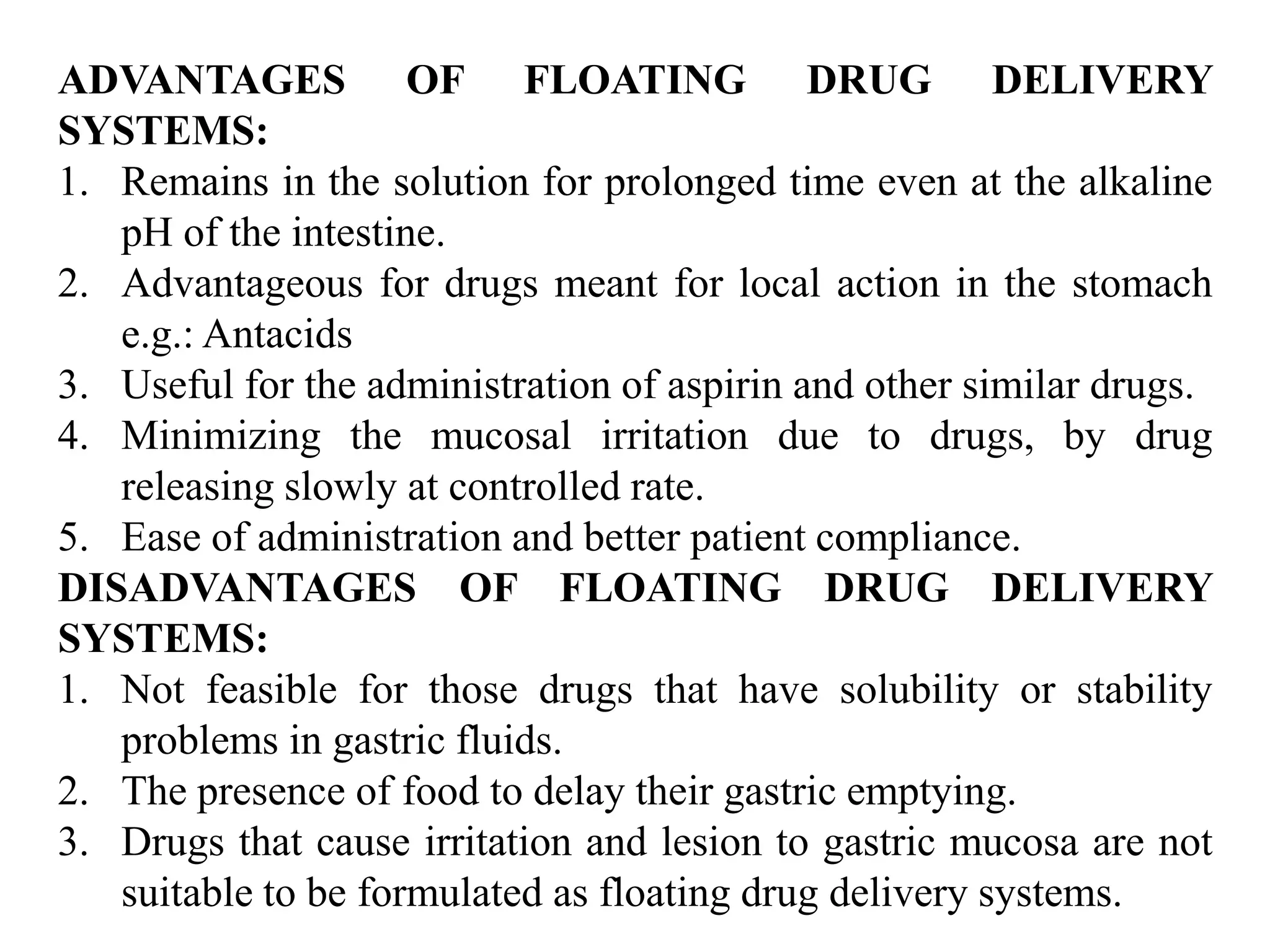 floating tablets enalapril maleate | PPT