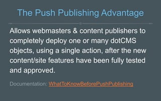 "Push Publishing Power | PPT