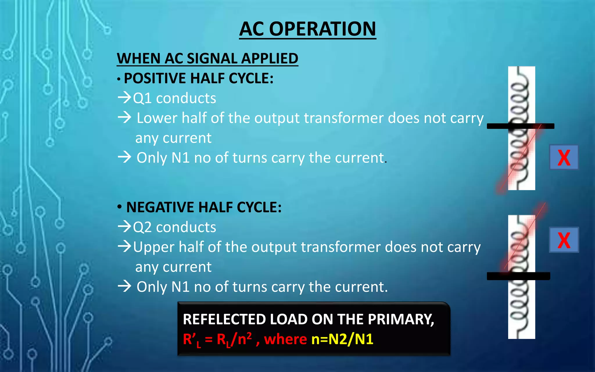Push pull class b amplifier | PPTX