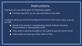 Push + Pull Factors Race for AP human.pptx