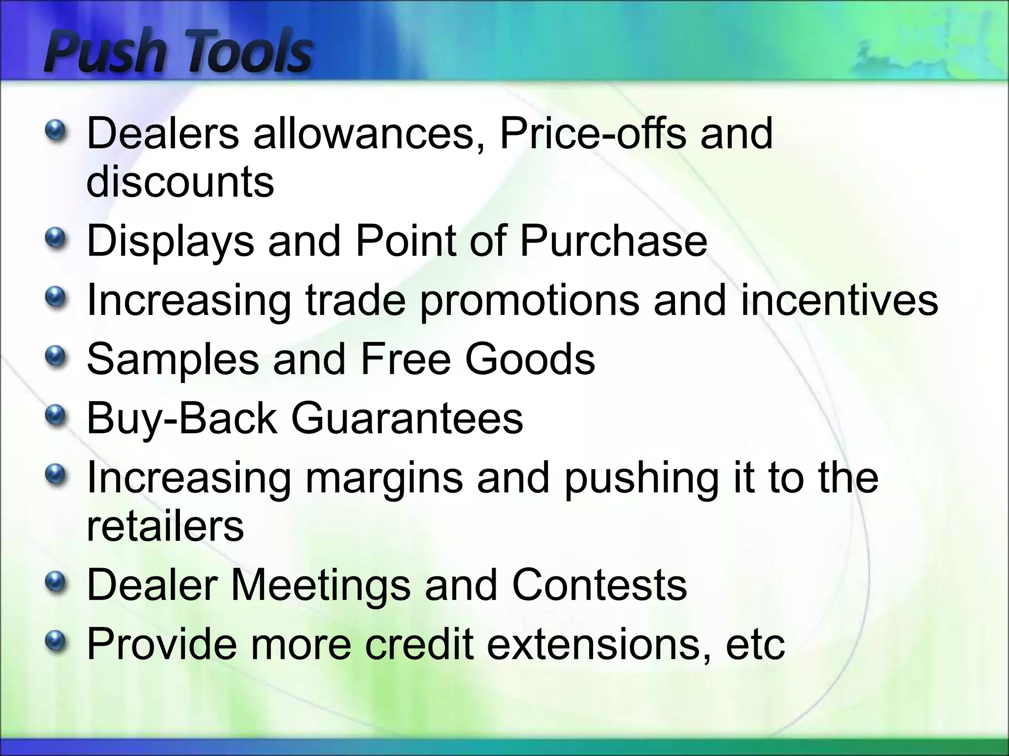 Push & pull strategy | PPT