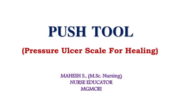 Push scale | PPTX | First Aid | Injuries