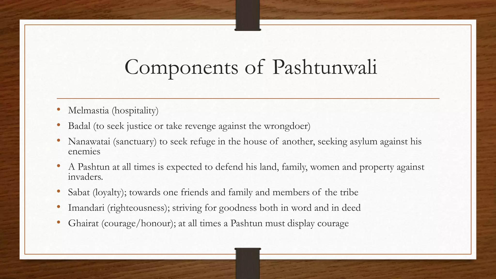 Pushtoon Culture Pakhtoon Culture (Consumer Behavior) | PPTX