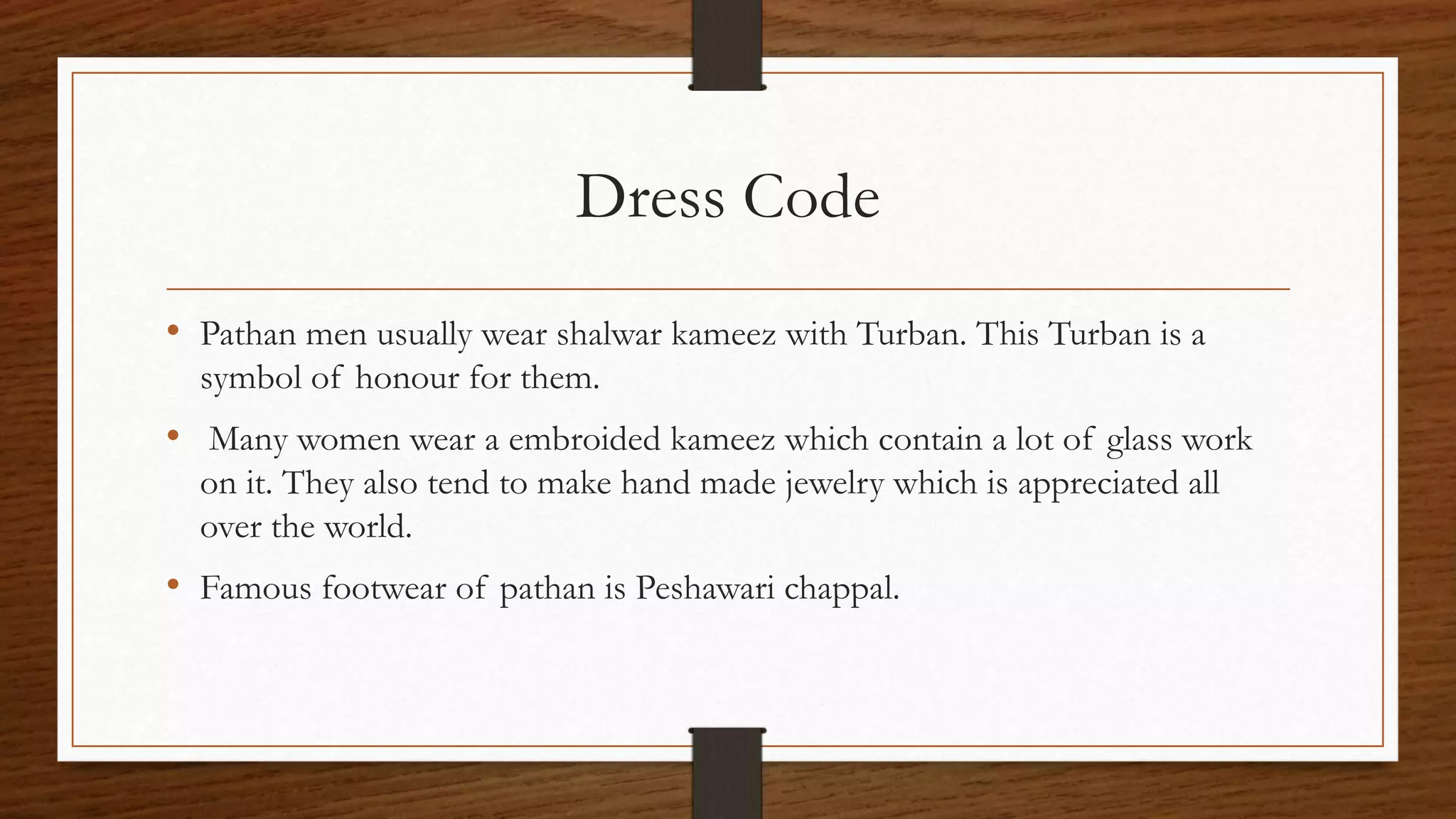 Pushtoon Culture Pakhtoon Culture (Consumer Behavior) | PPTX