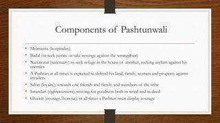 Pushtoon Culture Pakhtoon Culture (Consumer Behavior) | PPTX