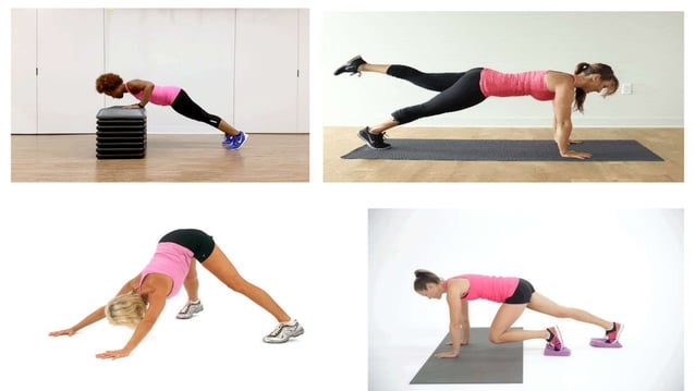 Push up position exercises | PPTX