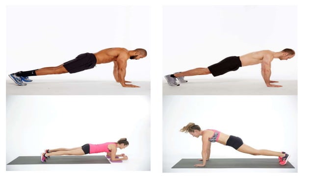 Push up position exercises | PPTX