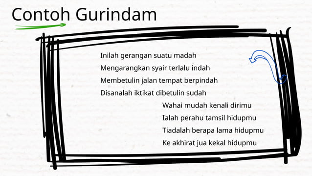 pusi rakyat pantun gurindam syair dan mantra .pptx