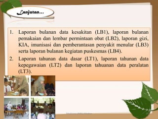 Puskesmas lengkap | PPTX