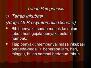 konsep riwayat alamiah penyakit | PPT