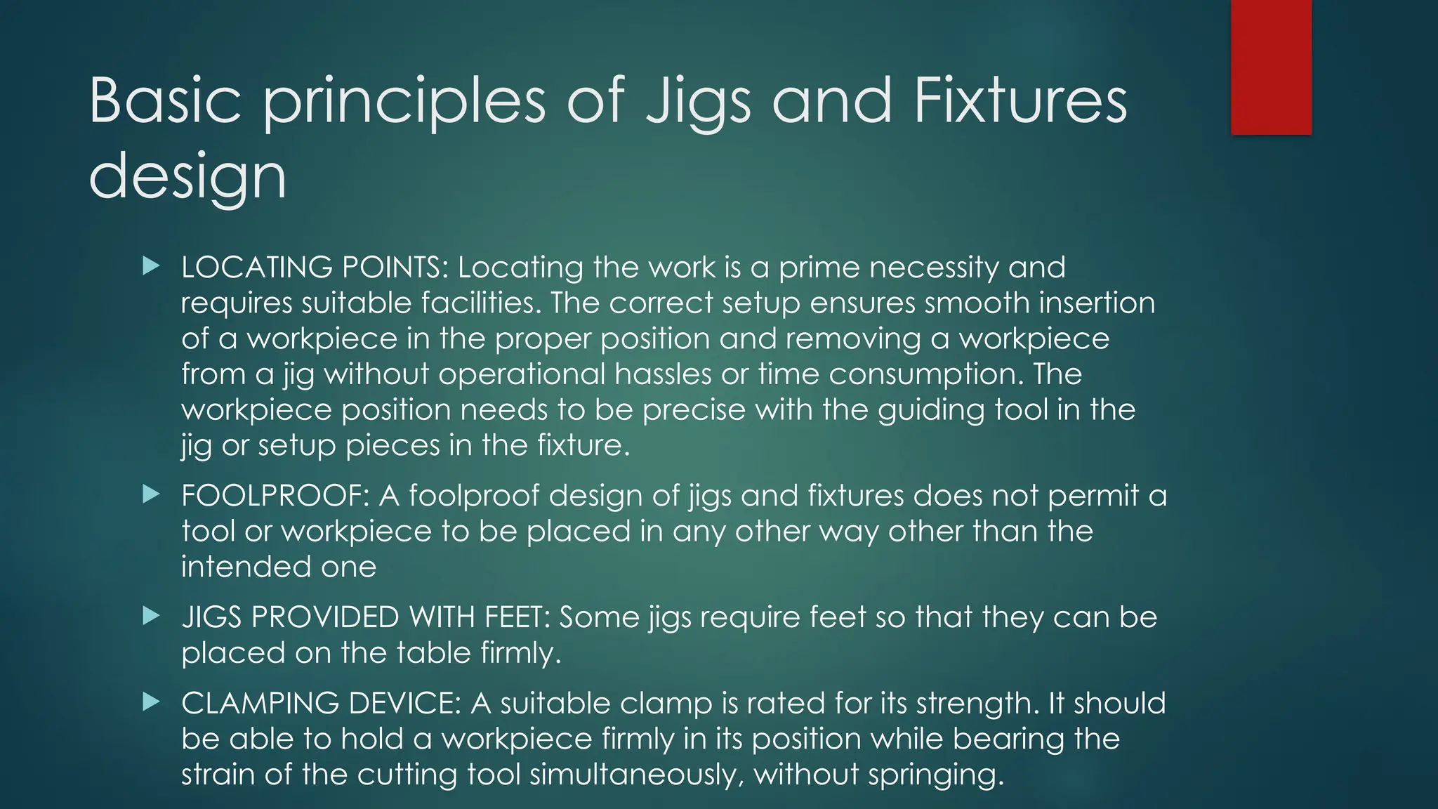principle and application of jigs and fixture.pptx