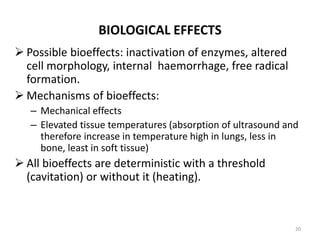 PRINCIPLES OF ULTRASONOGRAPHY | PPTX
