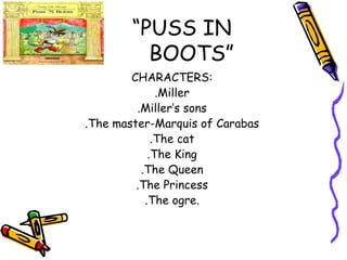 Puss in boots | PPT | Cats | Pets