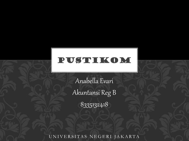 Pustikom | PPT