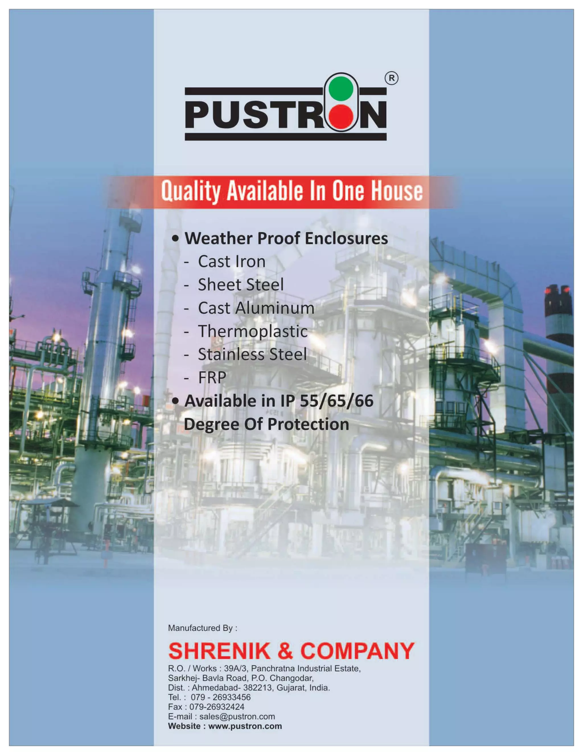 Pustron product catalogue | PDF