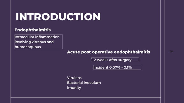 Acute Post Operative Endophthalmitis (Pseudomonas aeruginosa MDR) | PDF ...
