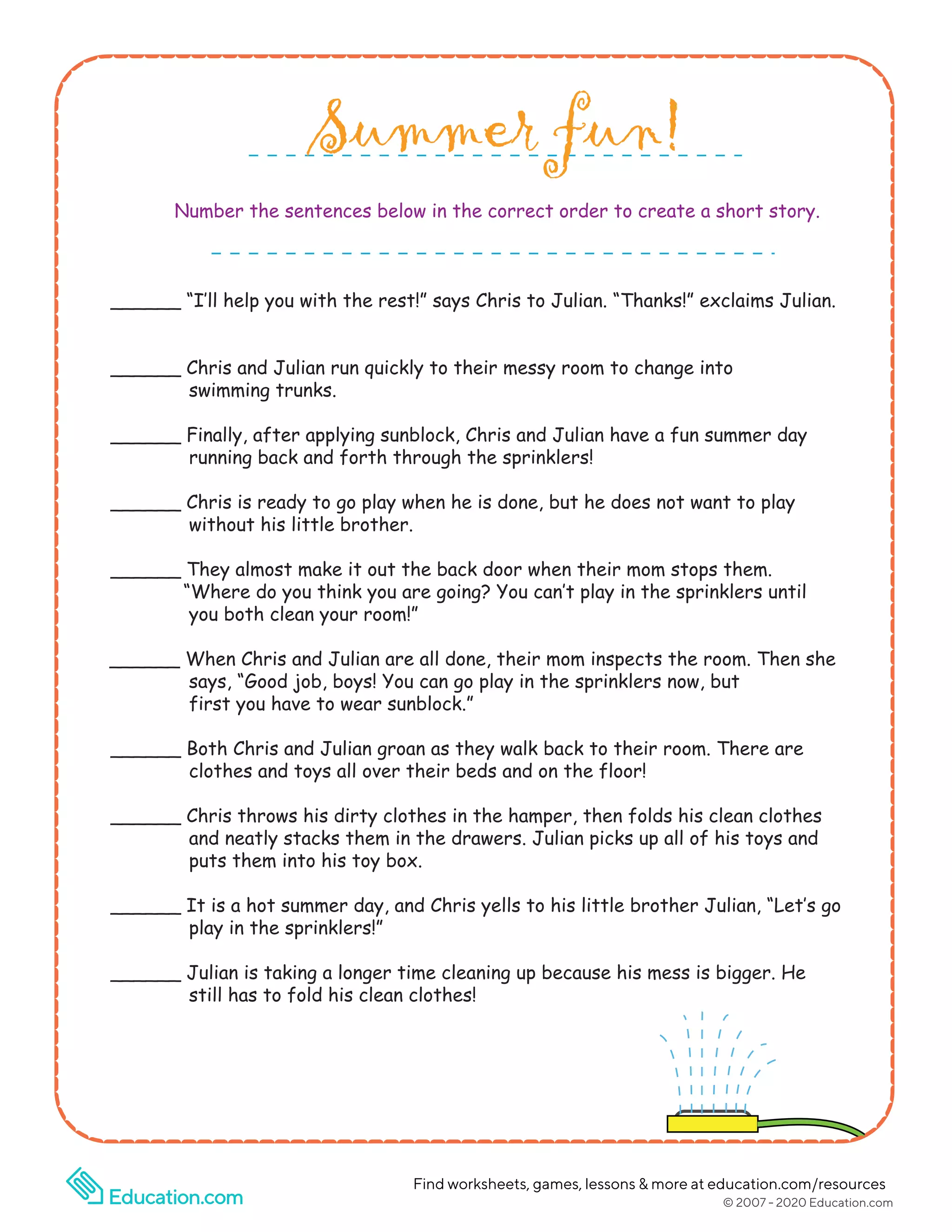 Put story-sequence-in-order | PDF