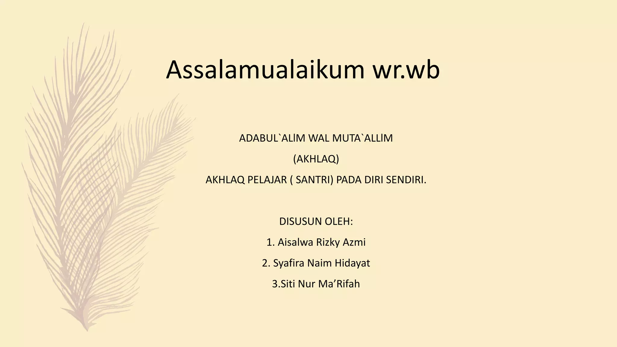 Putaran 1 kelmpok 6 | PPT