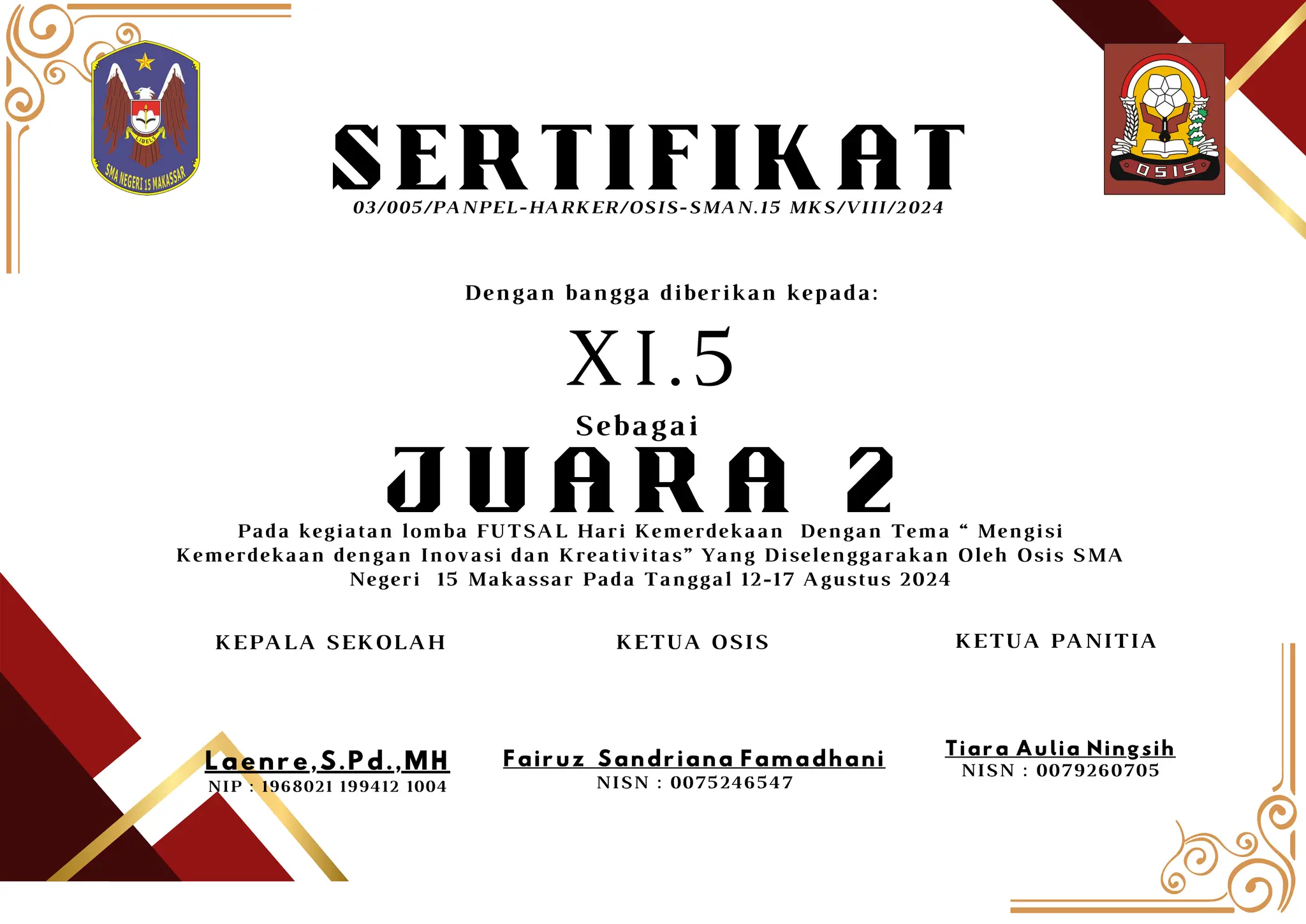 Putih dan Merah Minimalis Modern Juara Satu Setifikat FUTSAL 2.pdf
