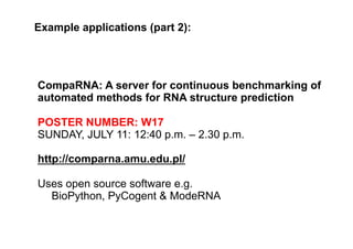 Puton bosc2010 bio_python-modules-rna | PDF | Genetics | Science