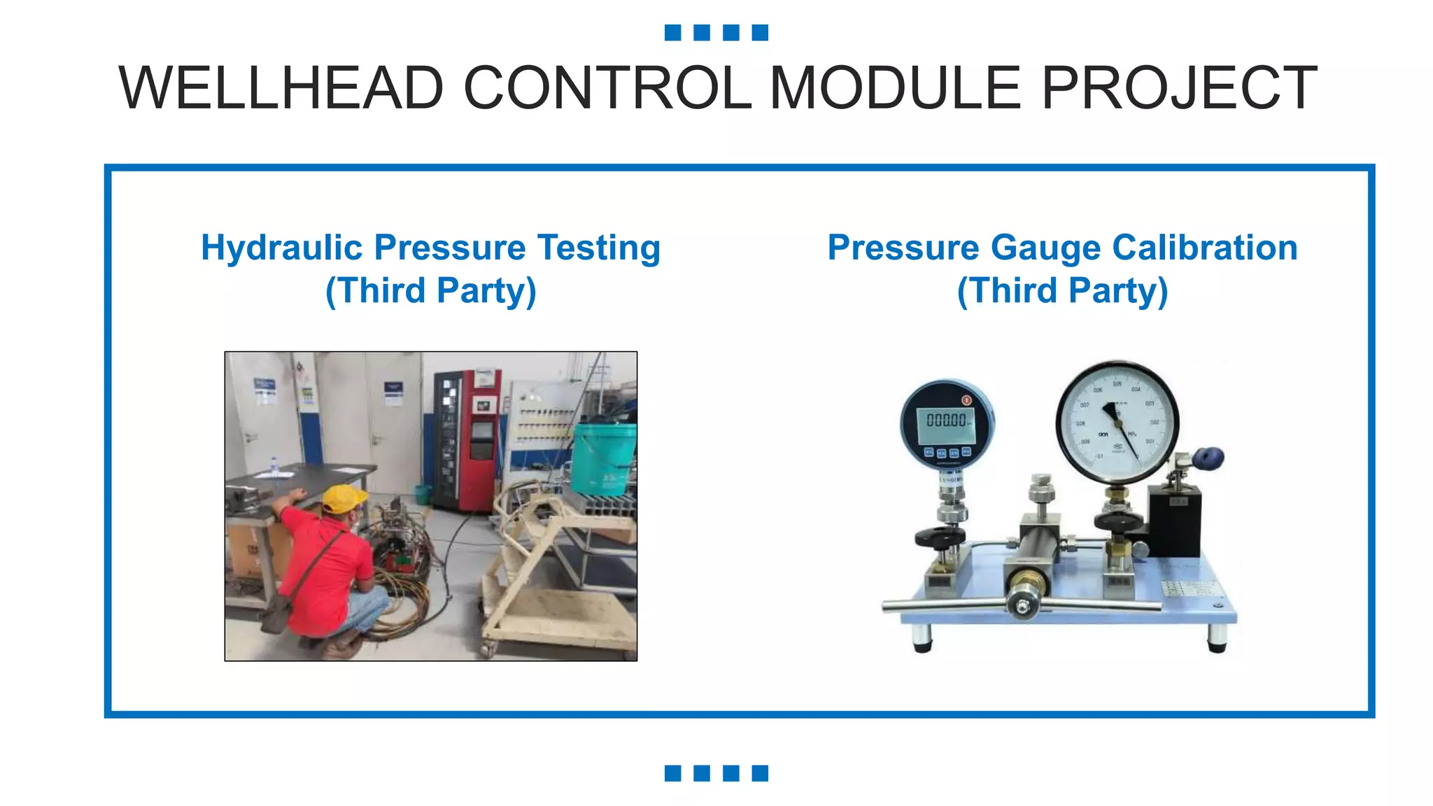 Internship in Swagelok Malaysia - Wellhead Control Module | PPTX
