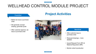 Internship in Swagelok Malaysia - Wellhead Control Module | PPT
