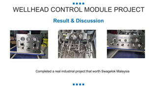Internship in Swagelok Malaysia - Wellhead Control Module | PPT