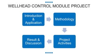 Internship in Swagelok Malaysia - Wellhead Control Module | PPT