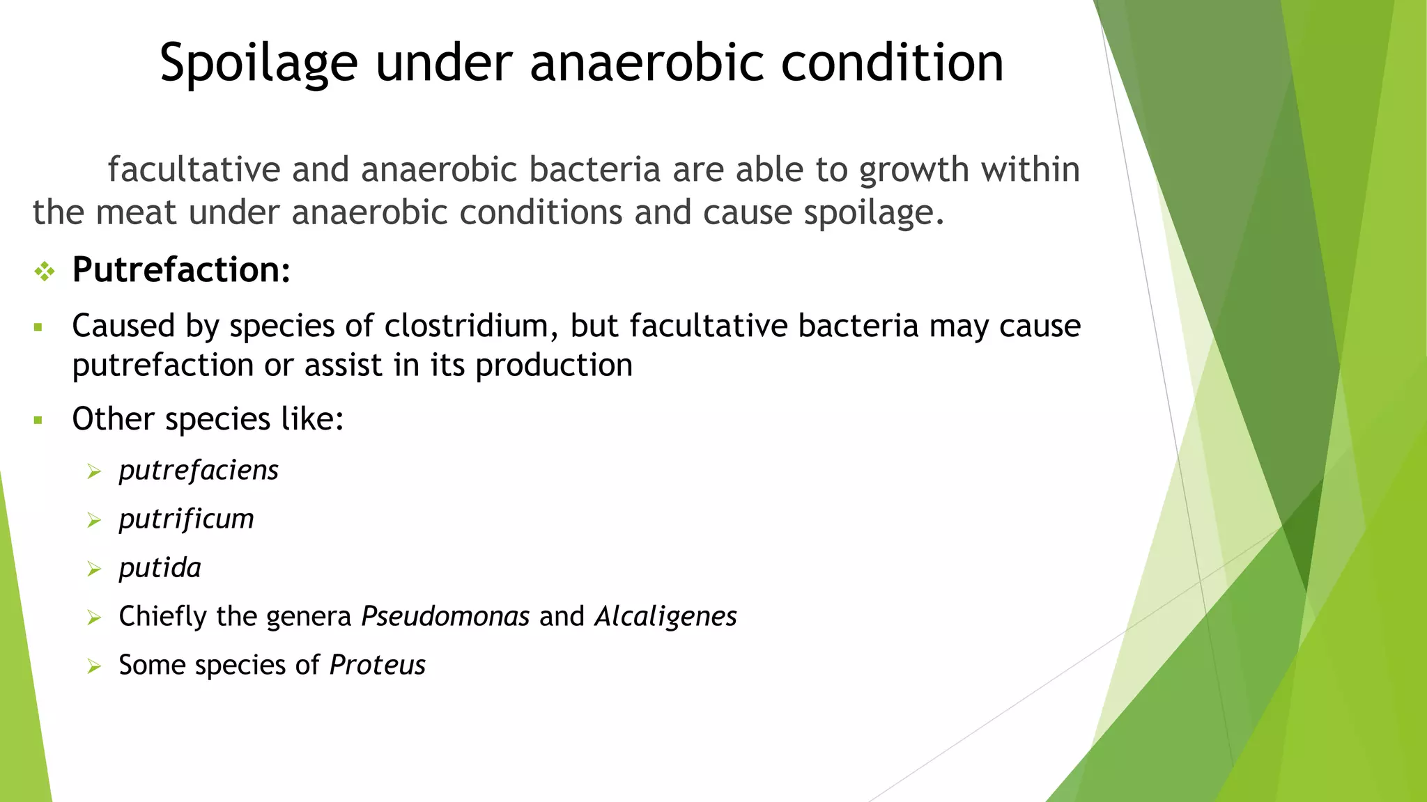 Putrefaction of food | PPTX