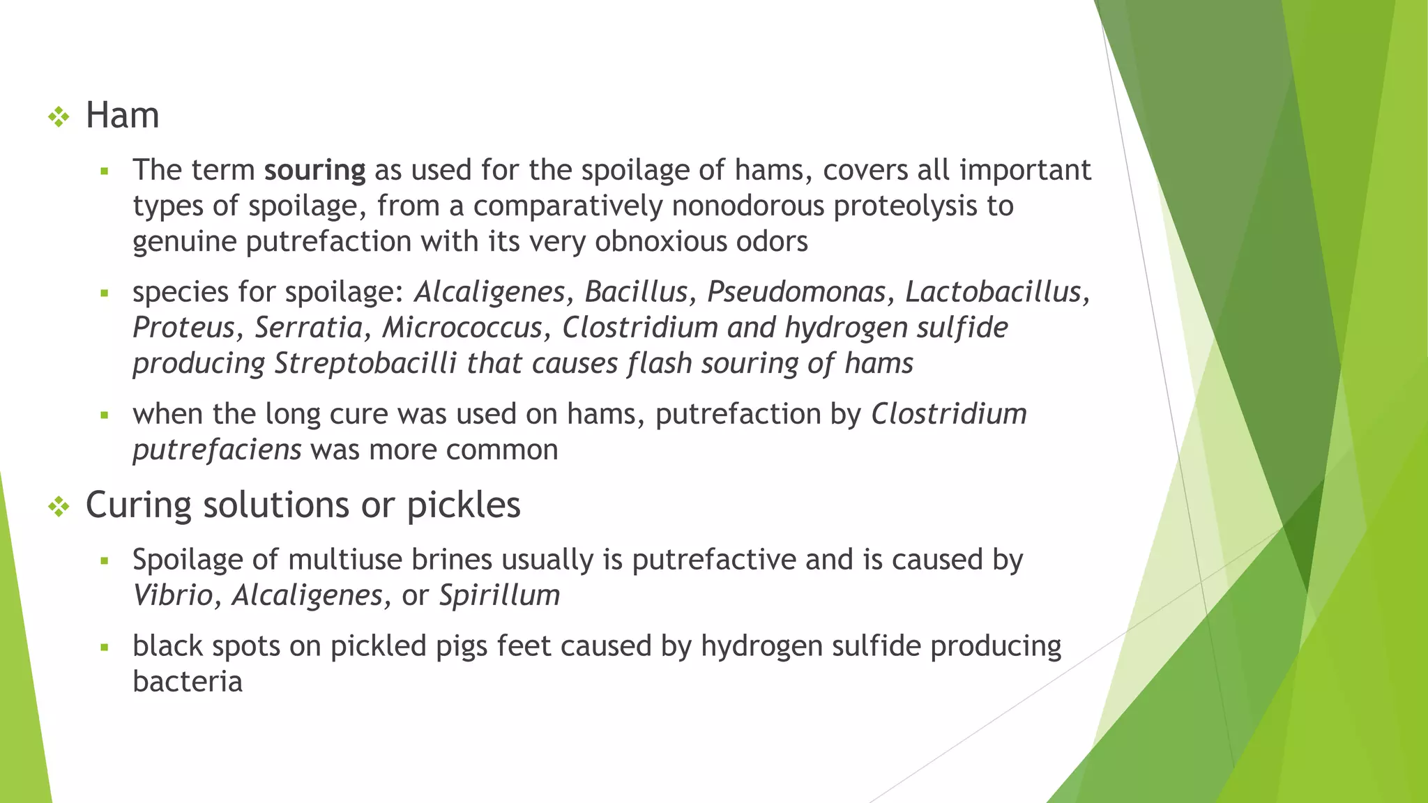 Putrefaction of food | PPTX