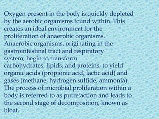 Putrefaction pp | PPTX