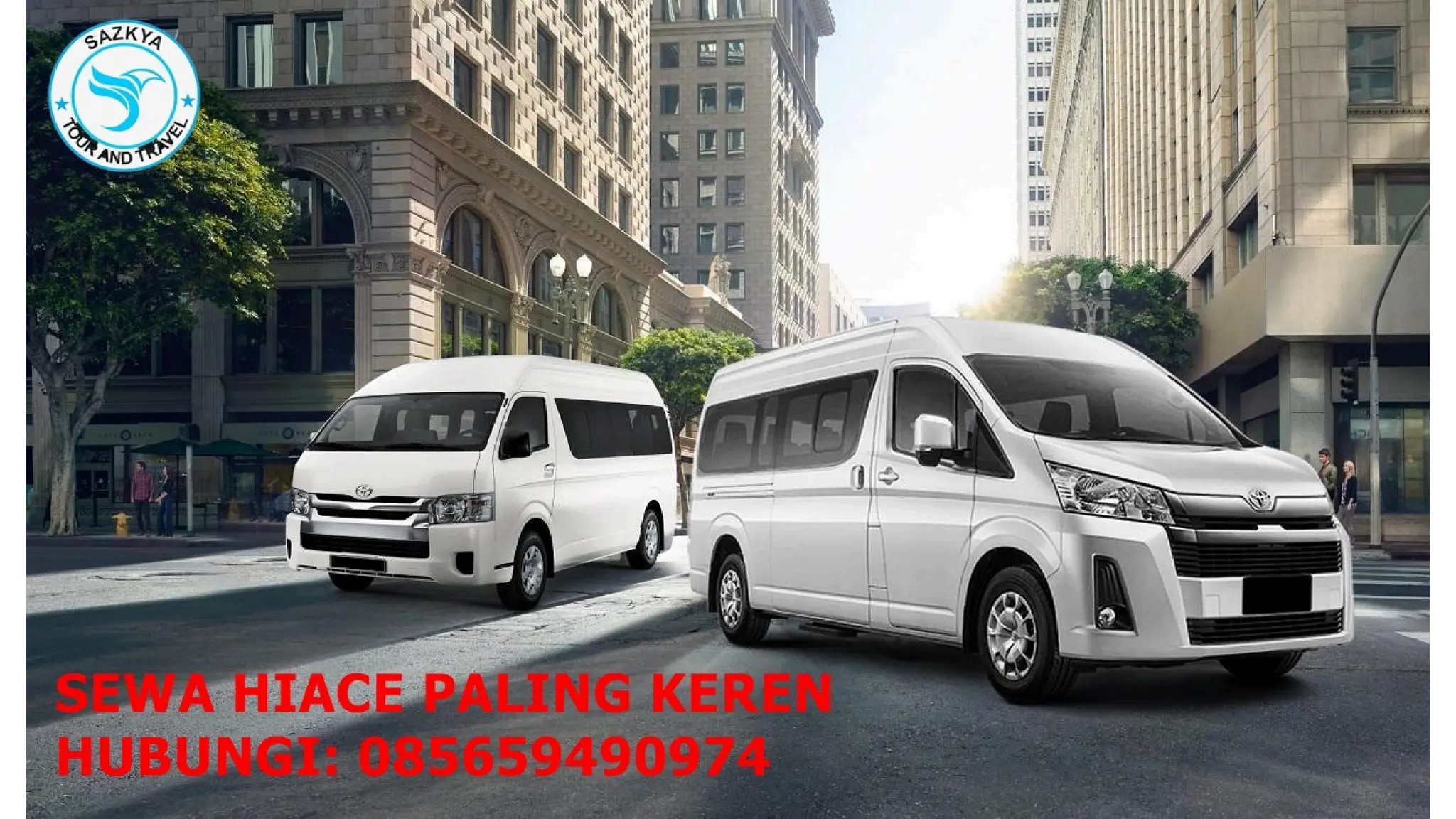 Hiace Paling Keren, Sewa Mobil Toyota Hiace Sukabumi, 0856-5949-0974 WA ...