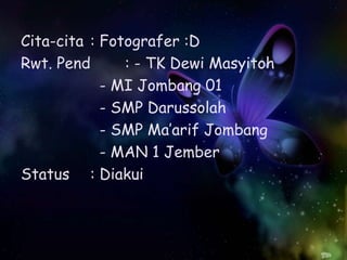 Putri zuha varda salsabila biodata 26 | PPTX