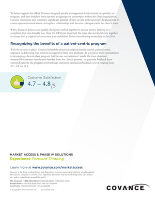 Putting the Patient First: Launching a Comprehensive Patient-Centric ...