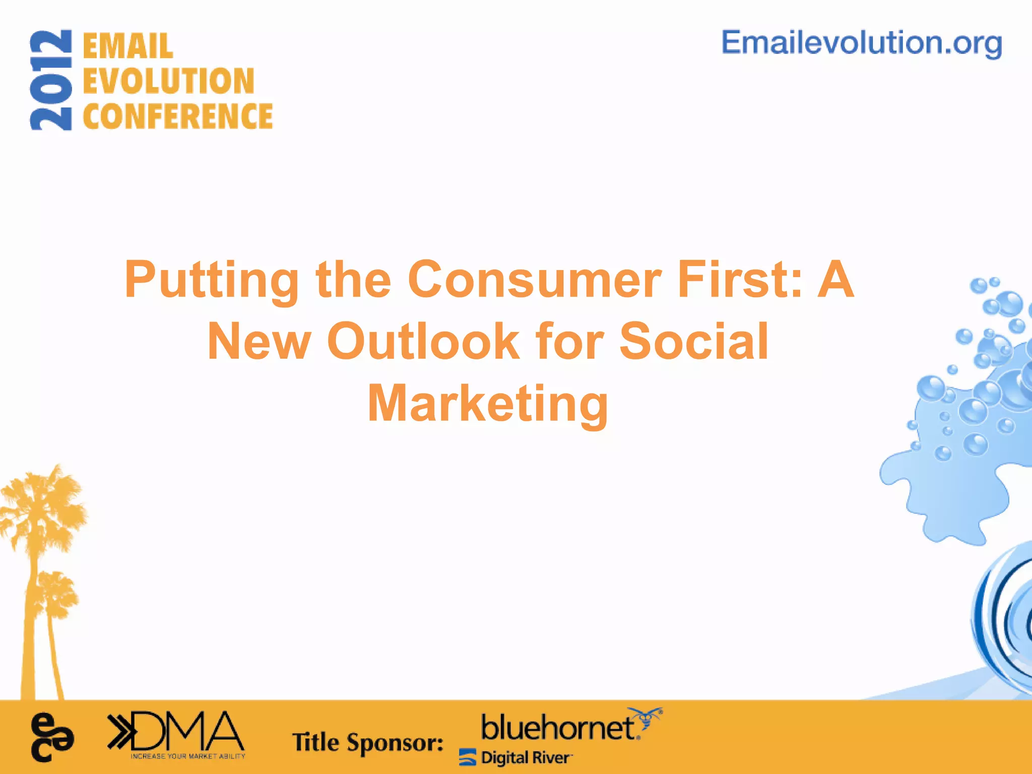 Putting The Consumer First | PPT