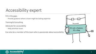 Accessibility — Putting People First in the Software Development ...