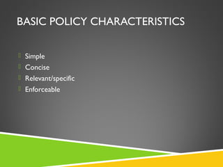 Putting policy into practice | PPT