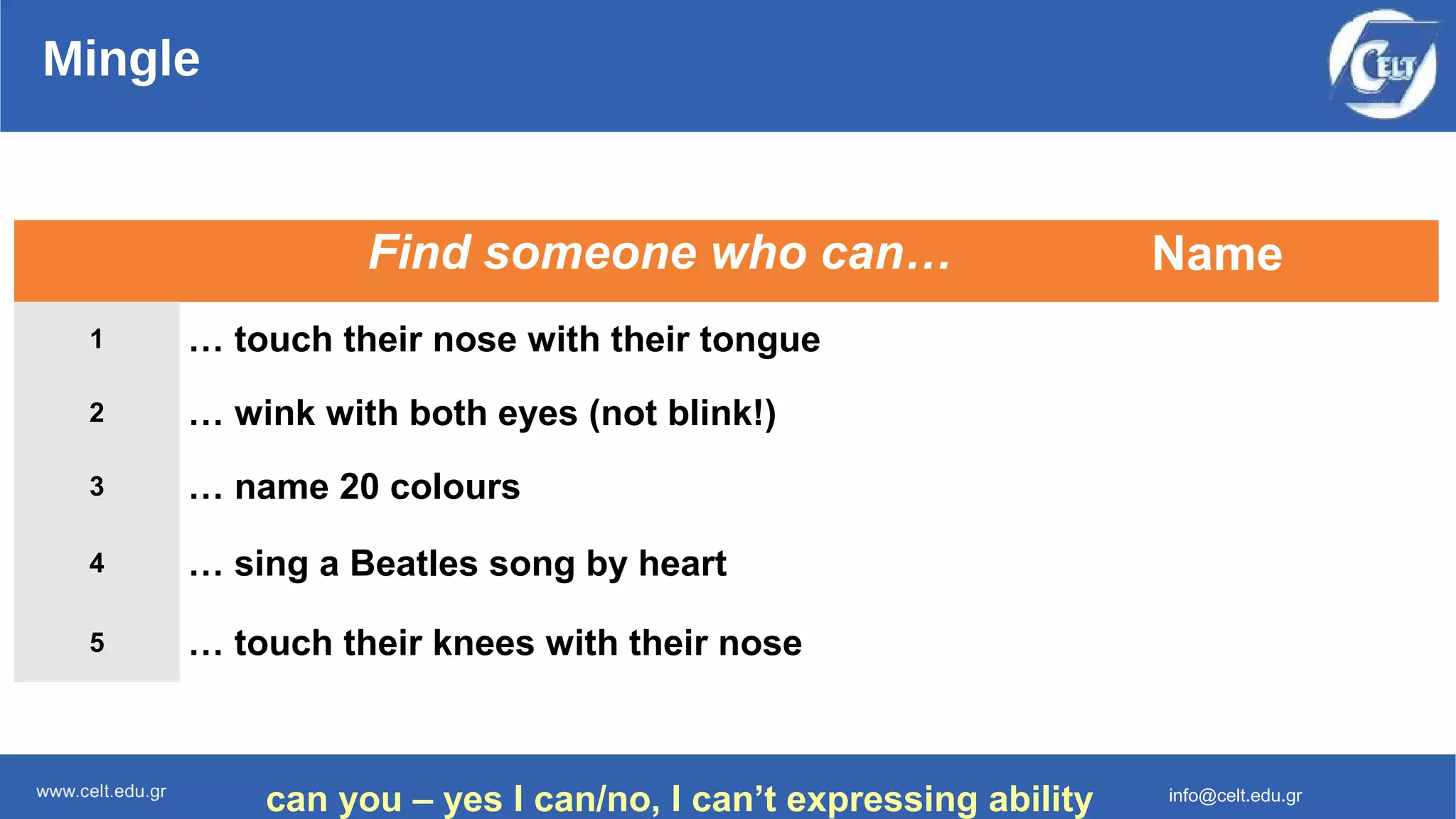 Putting some fun back into grammar | PPT