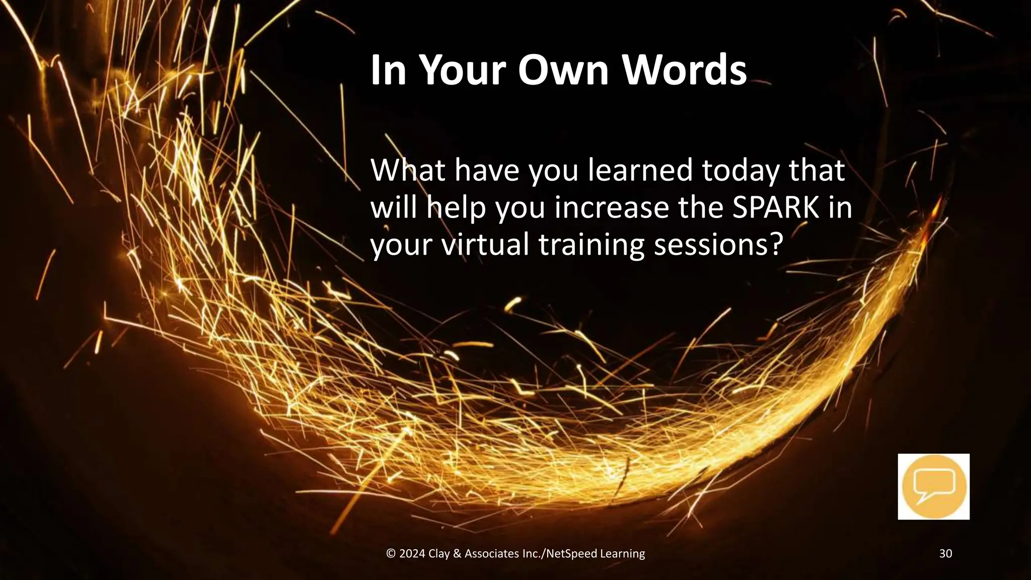 Putting the SPARK into Virtual Training.pptx
