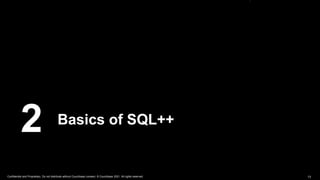 Putting the SQL Back in NoSQL - October 2022 - All Things Open | PPT