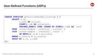 Putting the SQL Back in NoSQL - October 2022 - All Things Open | PPT