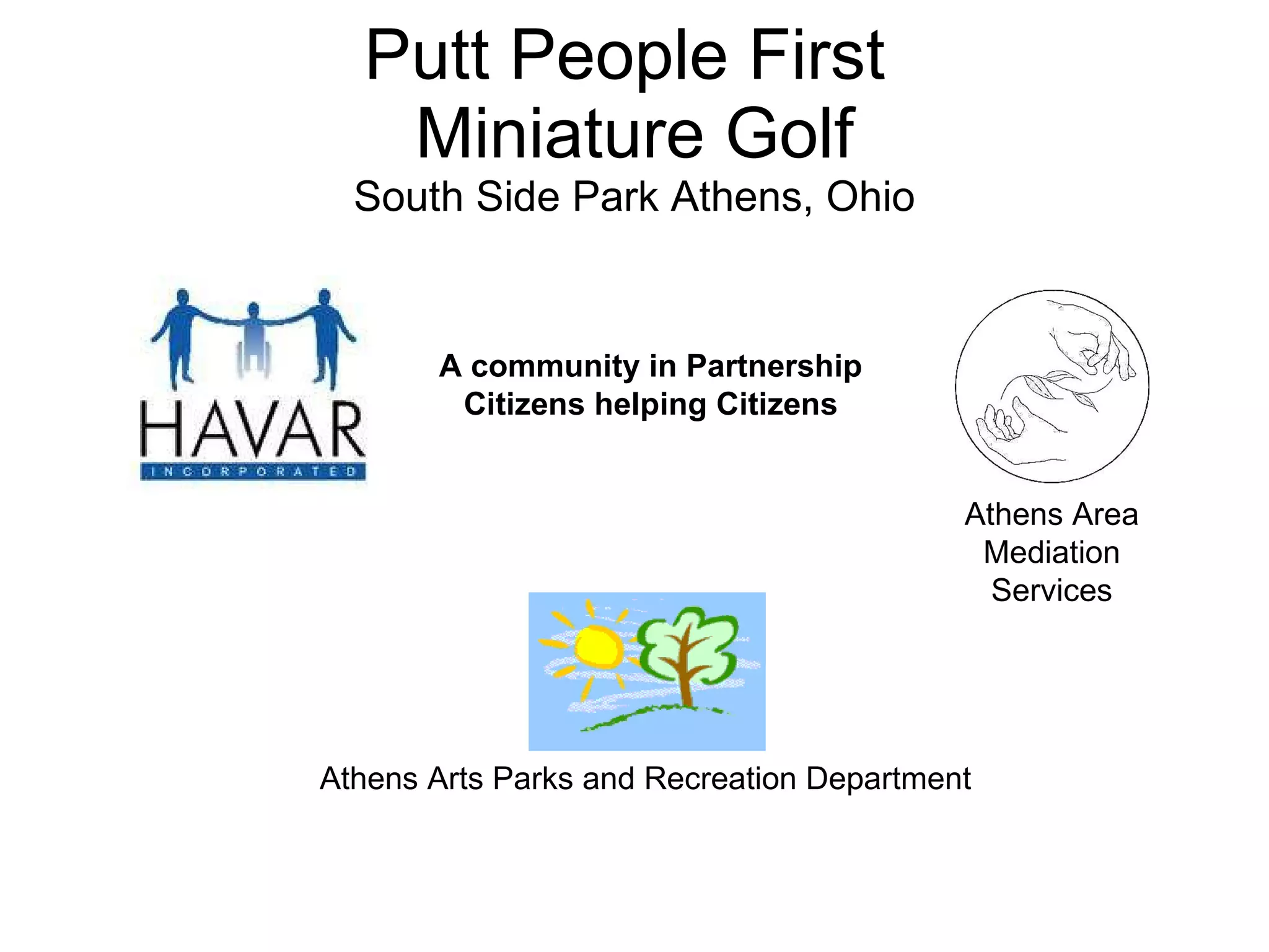 Putt People First Slide Show | PPT