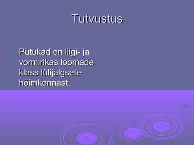 Putukad ppt(anna abi.ee) | PPT