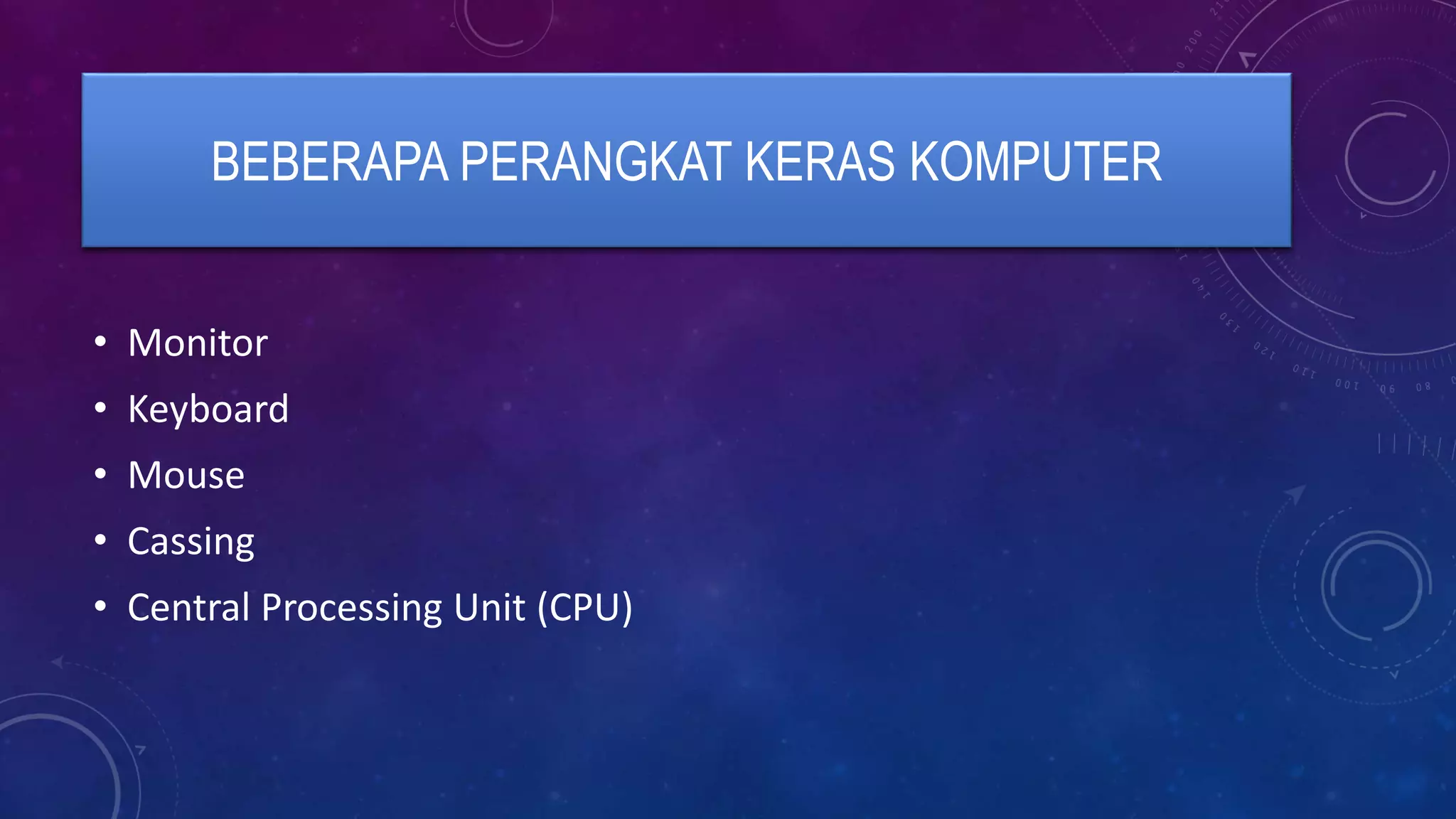 Pengenalan Komputer untuk SD | PPTX