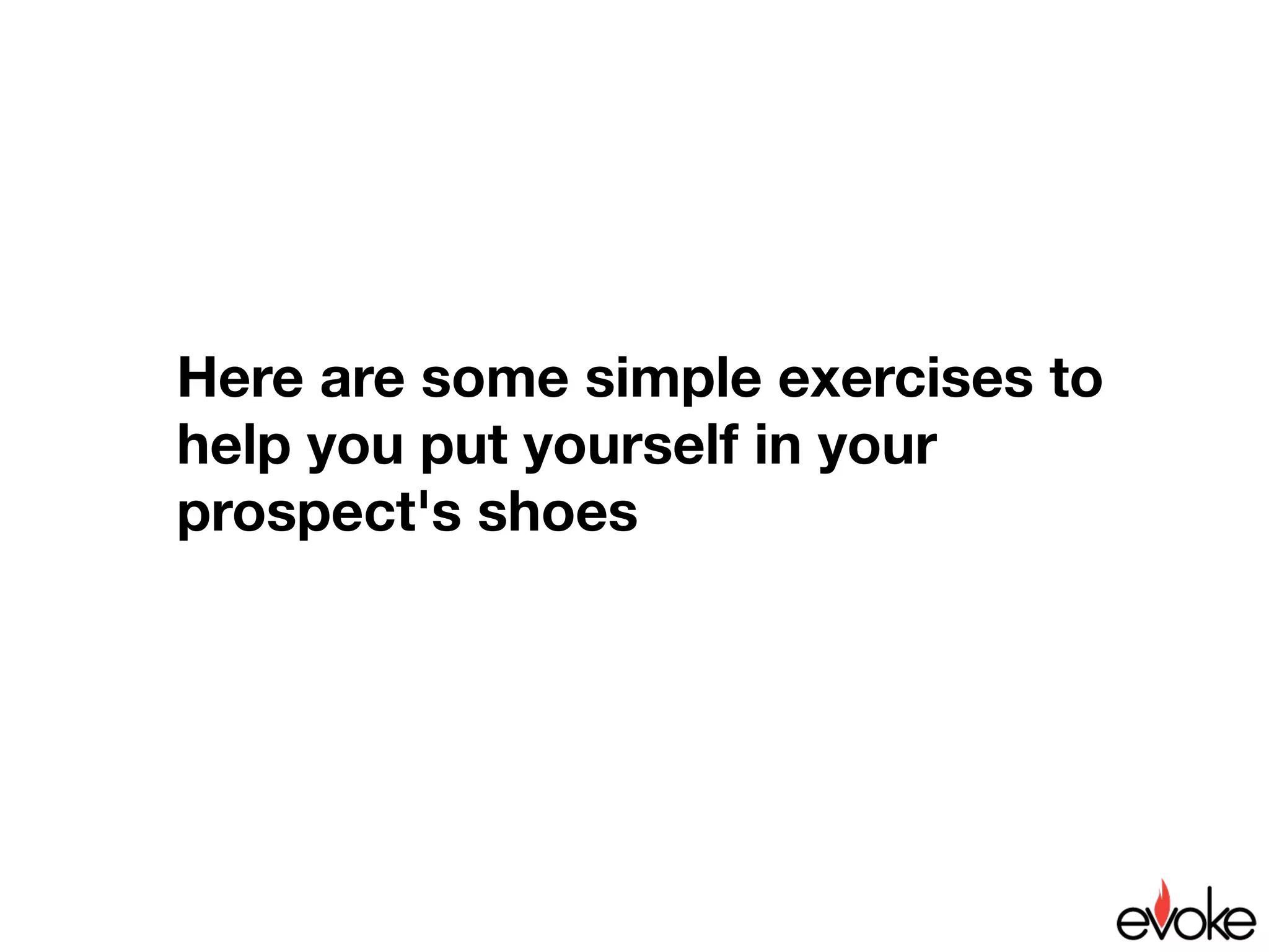 Put yourself in their shoes exercise | PDF
