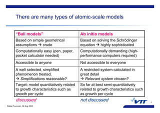 Puurunen_invited-talk_ALD-modelling_ALD2005_050805 | PPT